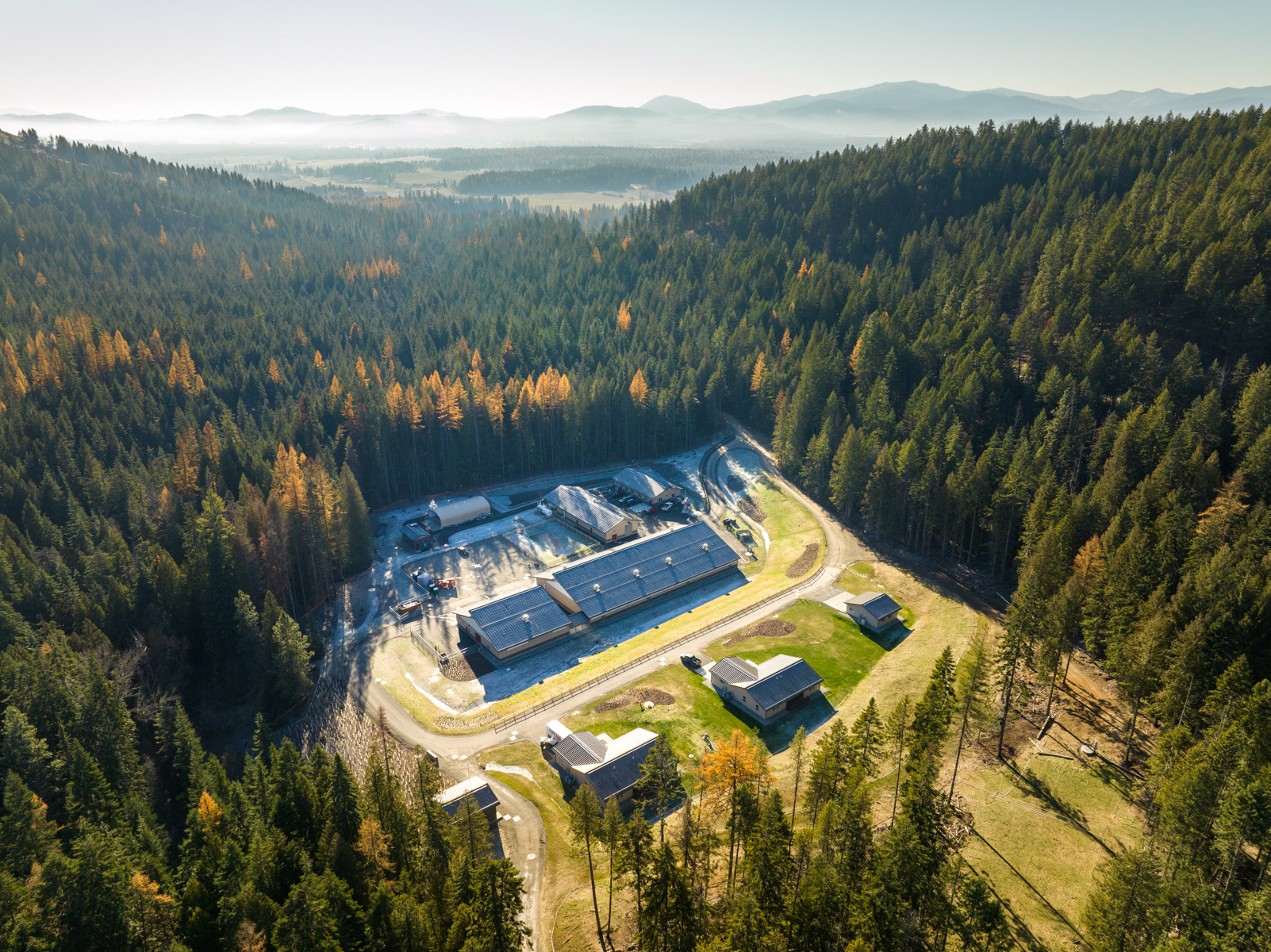 Native Salmonid Conservation Facility - Usk Fish Hatchery | Lydig ...